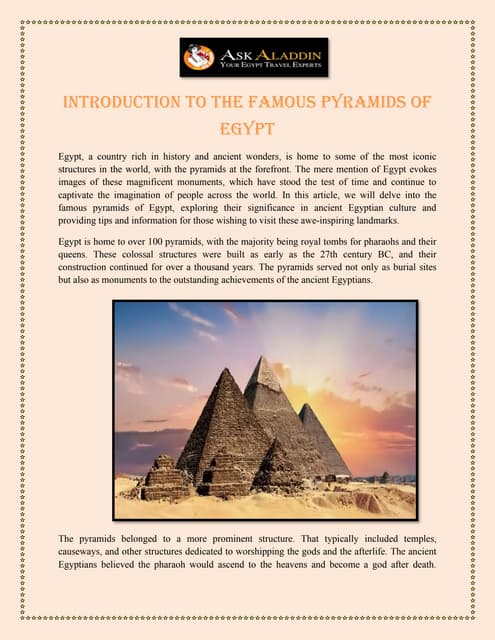 Ancient Egyptian Pyramids | PPT