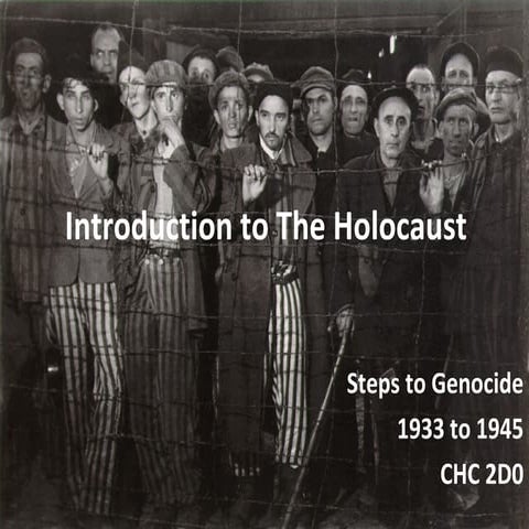 Introduction to theholocaust[1][1] | PPT