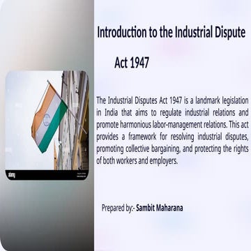 industrial dispute act.pptx