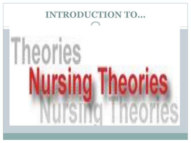 Theoretical foundation of nursing | PPT