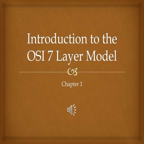 Introduction to the osi 7 layer model | PPTX | Operating Systems ...