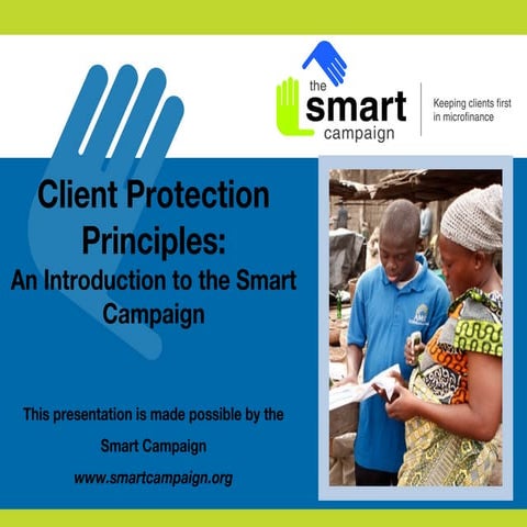 Introduction to the principles of client protection to post | PPT ...