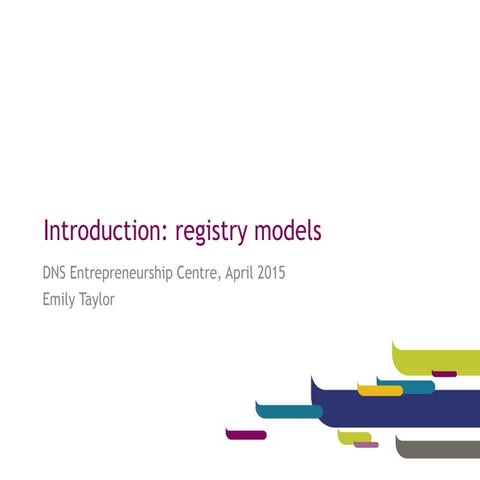 Introduction : registry models | PDF