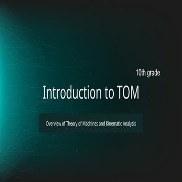 Introduction to TOM basic concept of tom.pptx