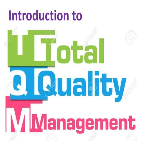 Introduction to total quality management(tqm) | PPTX