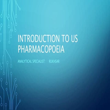 United State Pharmacopeia 47 - NF 42 (USP 2024) | PPTX