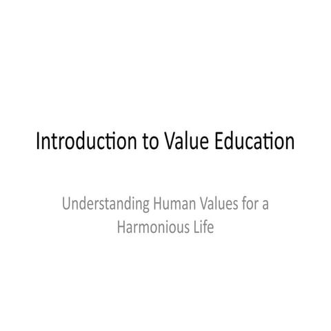Introduction_to_Value_Educationaaaaaaaaa | PPTX