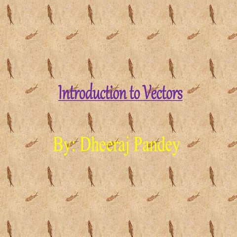 IntroductiontoVectors.ppt