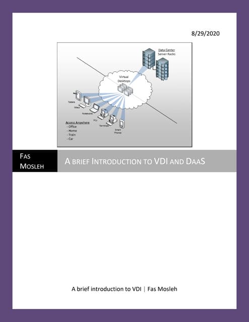 Microsoft VDI, VDA FAQ 3.0 | PDF