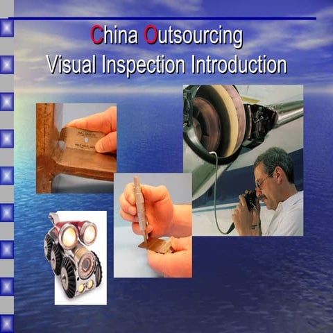 Introduction to visual inspection | PPT
