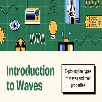 Introduction to Waves, mechanical and electromagnetic waves | PDF