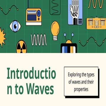 Introduction to Waves grade 10 first quarter | PPTX