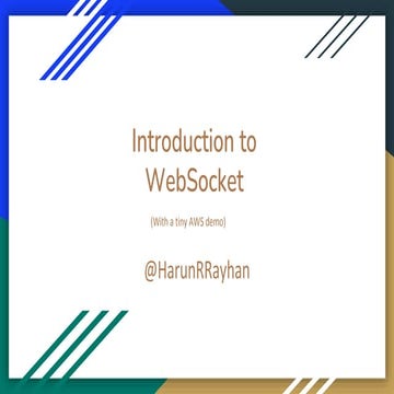Introduction to web socket | PPT