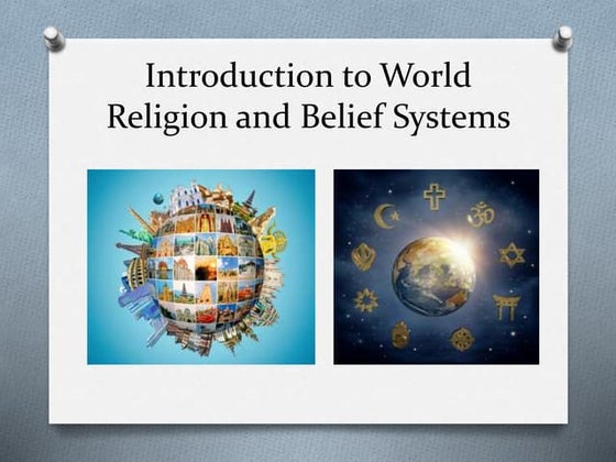Introduction to World Religion and Belief System QUIZ | PPTX