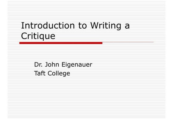Writing Case Studies | PPT