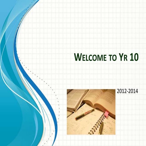 Introduction to yr 10 | PPT