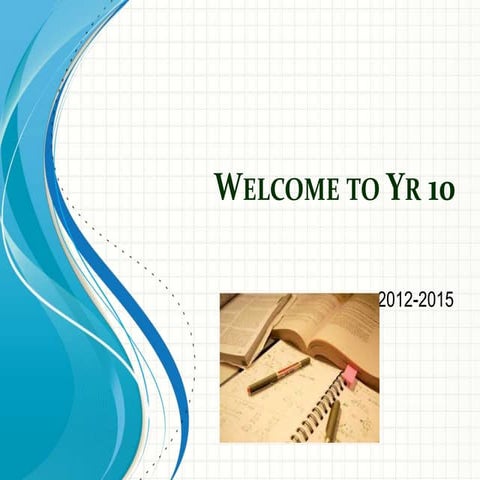 Introduction to yr 10 | PPT