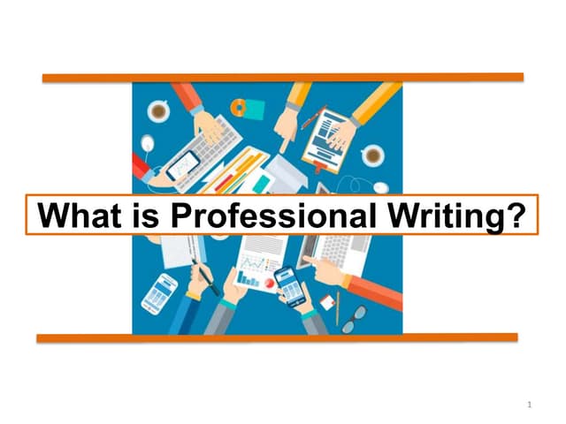 Professional writing | PPTX