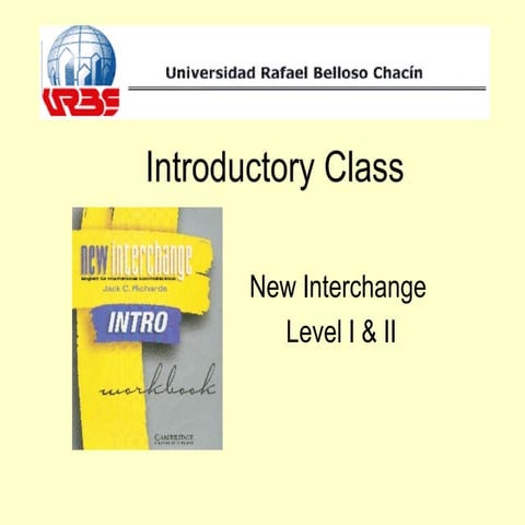 Introductory Class Level I - II | PPT