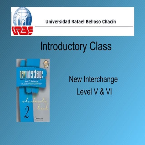 Introductory Class Level V VI | PPT