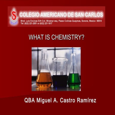 WHAT IS CHEMISTRY | PPT
