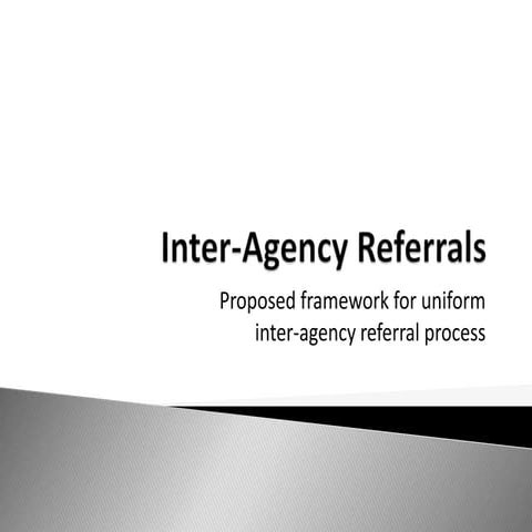 INTRODUCTORY PRESENTATION ON INTER-AGENCY REFERRAL PROCESS.pptx