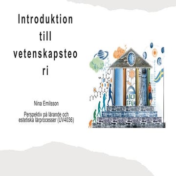 Introduktion till vetenskapsteori | PPT