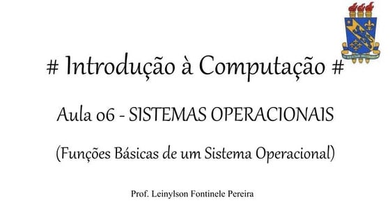 Operating Systems | PPT
