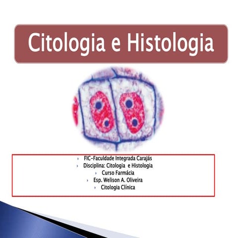 Introdução de citologia | PPTX