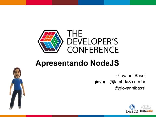 Introdução Ao Nodejs Ppt