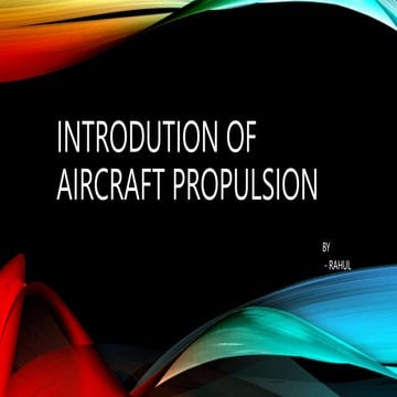 Jet Propulsion and its working principle.pdf