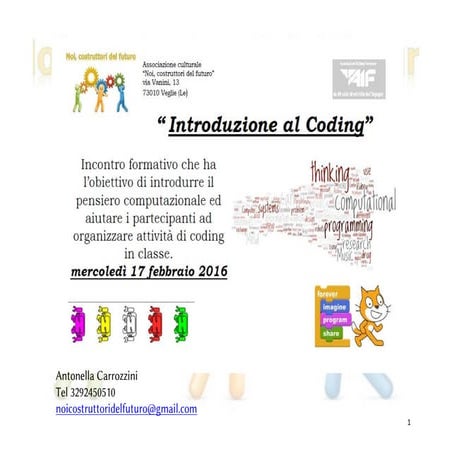 Introduzione al coding | PDF