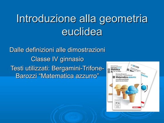 Geometria euclidea | PPTX