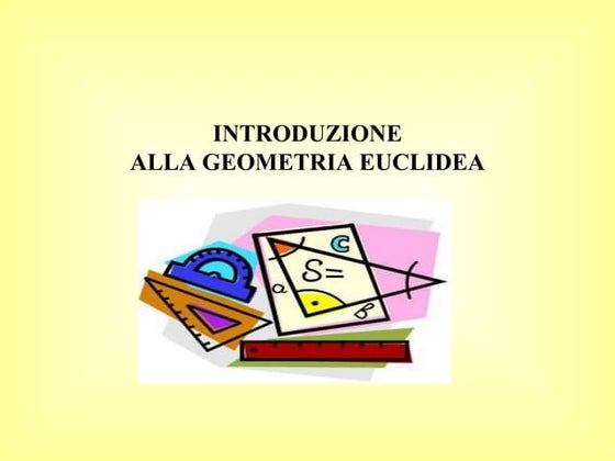 Geometria euclidea | PPTX