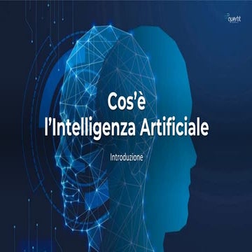 Introduzione all'intelligenza artificiale | PPTX