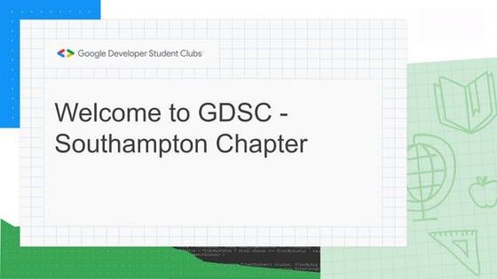 Google Developer Group(GDG) On Campus Info Session PPT 2024 | PPT