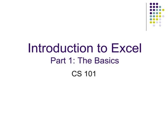 Intro_Excel_FA14 powerpoint complete.ppt
