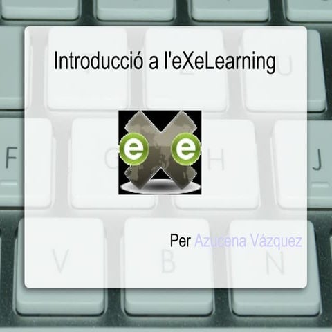 Introducció a l'eXeLearning | PDF