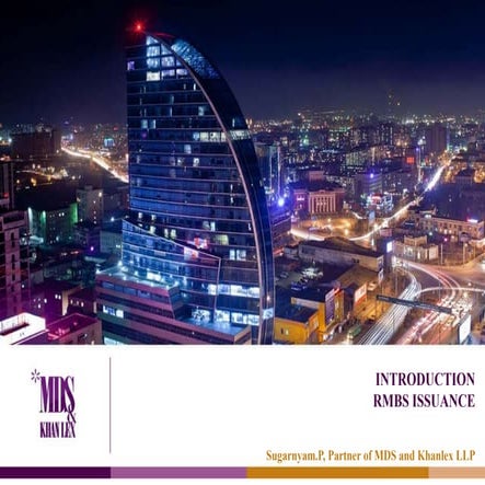 Intro for rmbs issuance eng | PPTX