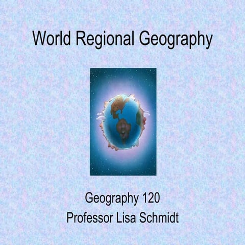 Intro geog 120 | PPT