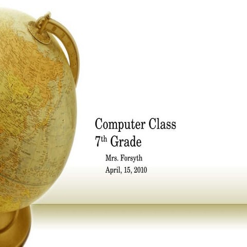 Intro To Html Ppt