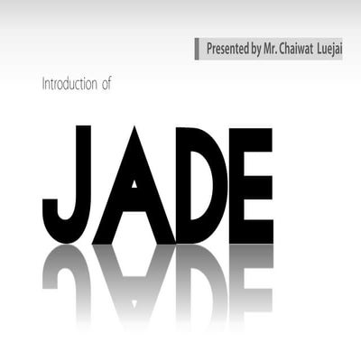 Intro jade | PDF