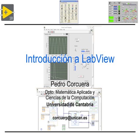introducción al programa Labview para principiantes | PDF
