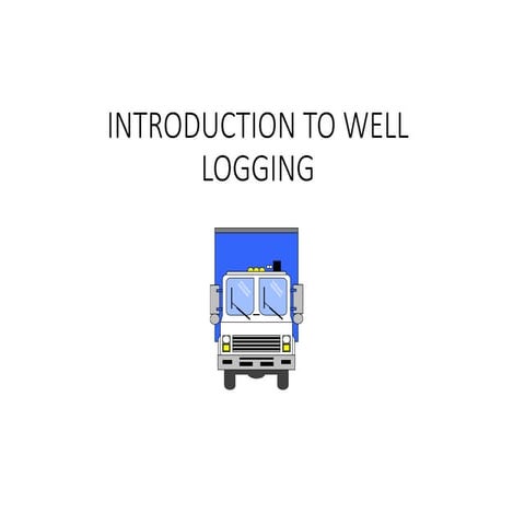 intro to logging system and method of logging | PPT