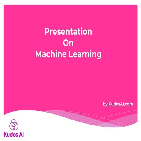 Machine learning ppt | PPTX