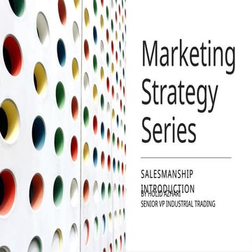INTRODUCTION Marketing Strategy Series.pptx