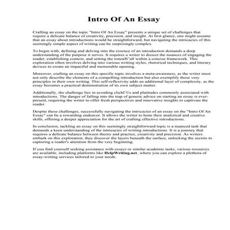 Intro Of An Essay.pdf