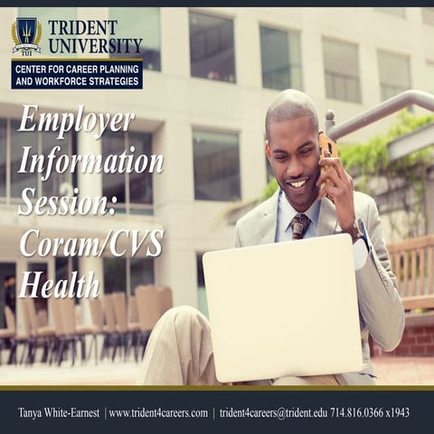 Employer Information Session: Coram/CVS Health | PDF