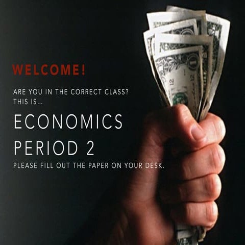 Economics Intro presentation 2015-2016 | PPT