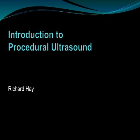 Peripheral IV placement under ultrasound guidance | PPTX